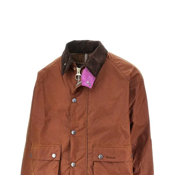 PAUL SMITH LOVES BARBOUR Key Transport Waxed Cotton Jacket An