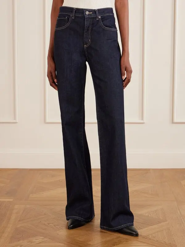 NILI LOTAN Celia High-rise Flared Jeans