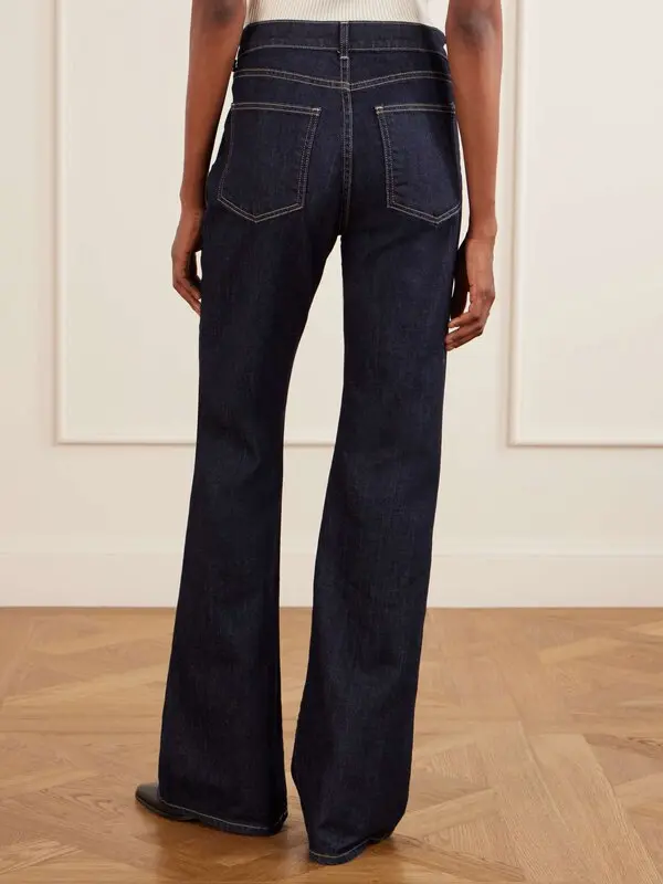NILI LOTAN Celia High-rise Straight-leg Jeans