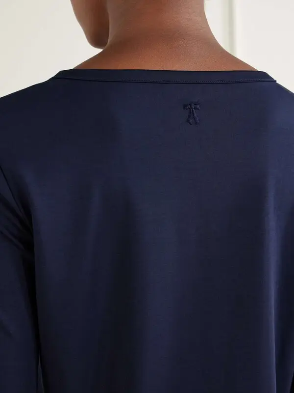 THE PARK Arely Microtencel™-blend Jersey Cardigan