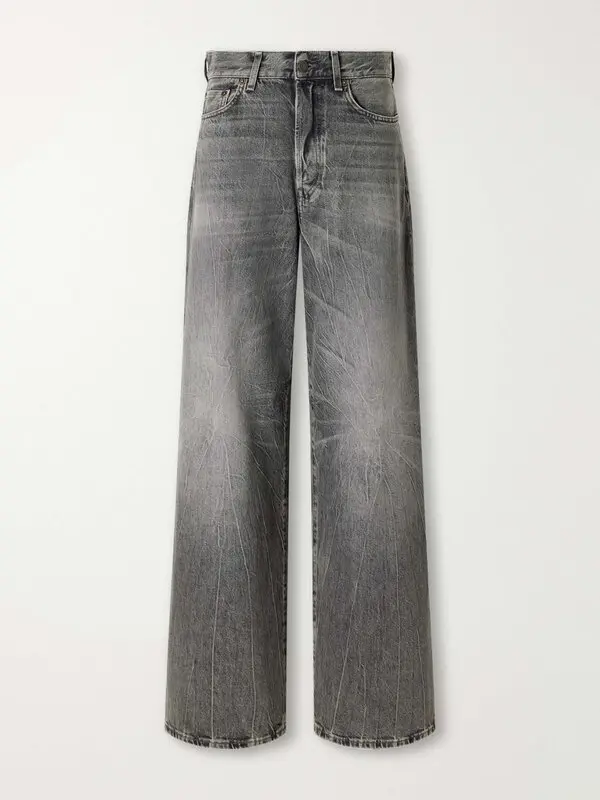 Acne Studios Mid-rise Straight-leg Jeans