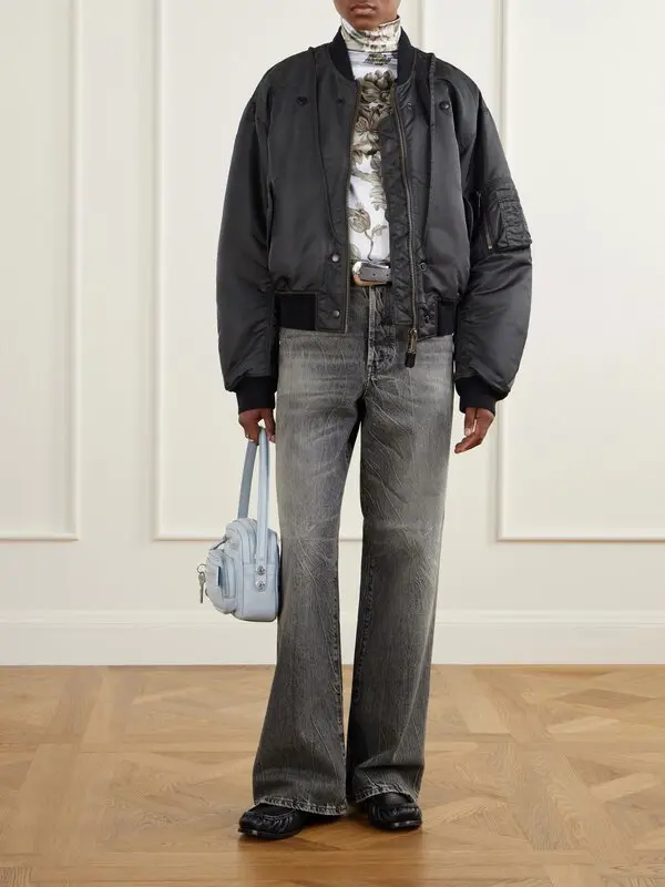 Acne Studios Mid-rise Wide-leg Jeans