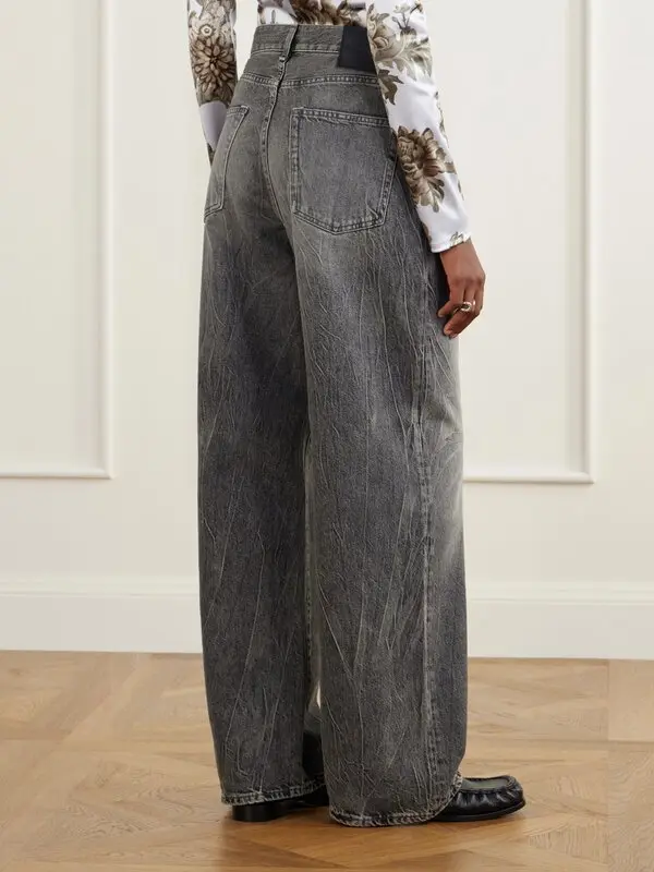 Acne Studios Mid-rise Wide-leg Jeans