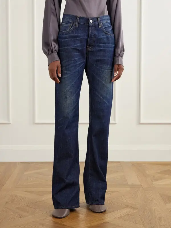 Acne Studios Mid-rise Straight-leg Jeans