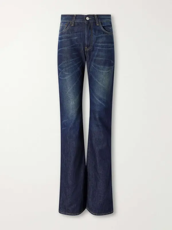 Acne Studios Mid-rise Straight-leg Jeans
