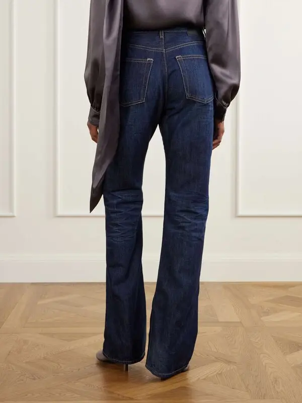 Acne Studios Mid-rise Straight-leg Jeans
