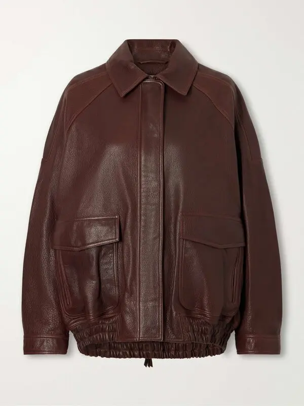RÓHE Textured-leather Jacket