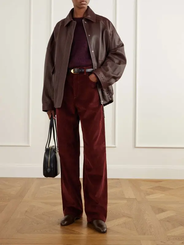 RÓHE Textured-leather Jacket