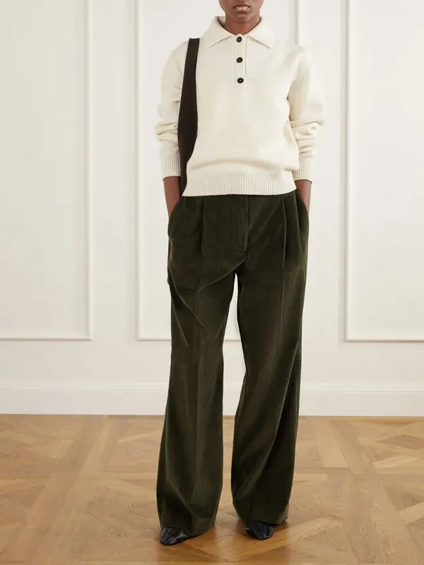 RÓHE Ted Cotton-corduroy Wide-leg Pants