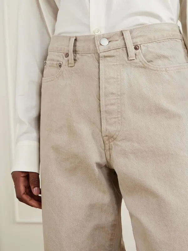 SSSTEIN Mid-rise Wide-leg Jeans