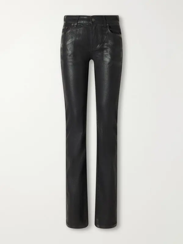 Acne Studios High-rise Skinny Jeans - Black