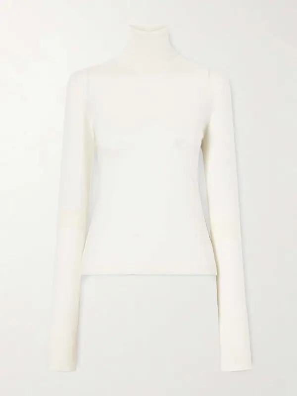 THE PARK Marshall Cashmere And Silk-blend Turtleneck Sweater