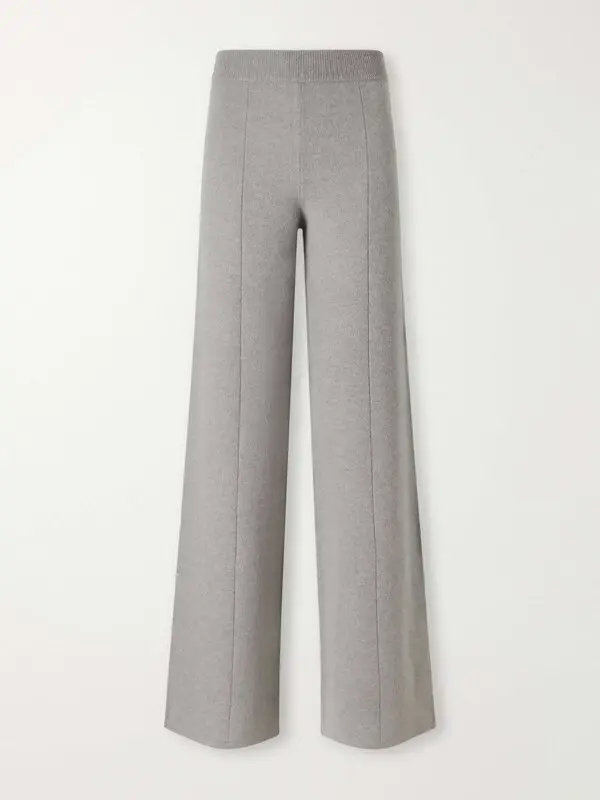 JOSEPH Viola Cashmere-blend Flared Pants
