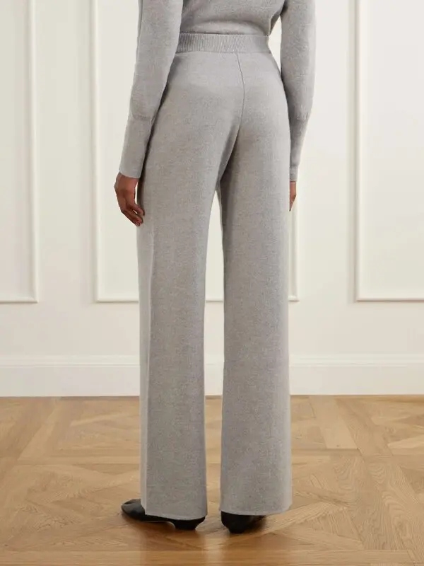 JOSEPH Viola Cashmere-blend Flared Pants