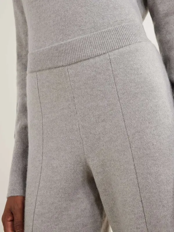 JOSEPH Viola Cashmere-blend Flared Pants