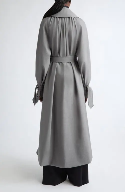 HEIRLOME Sidney Virgin Wool Blend Trench Coat