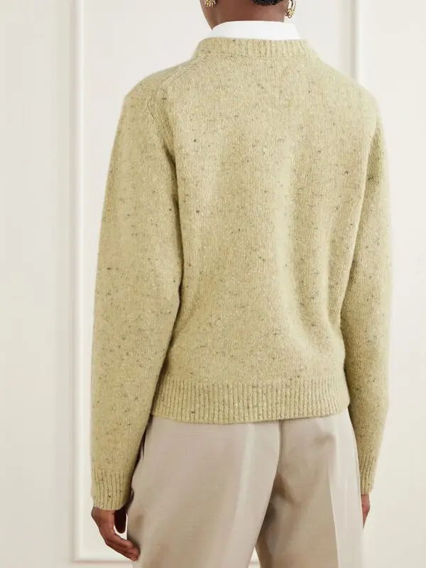 RÓHE Wool-blend Sweater - Green