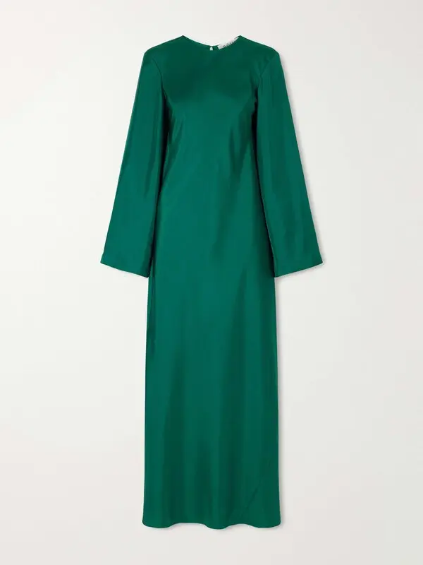 RÓHE Silk-satin Maxi Dress