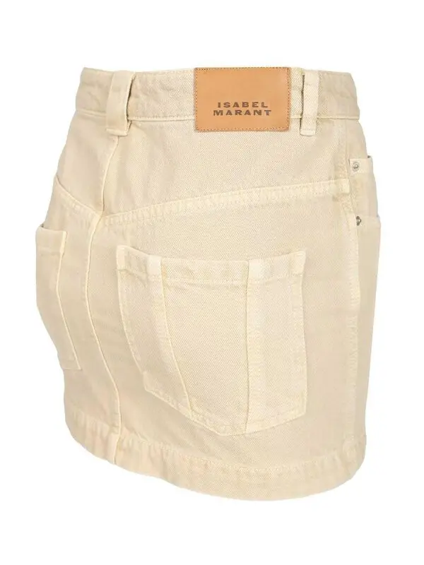 Isabel Marant Étoile Marant Juana Short Skirt - Cream