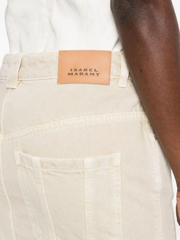 Isabel Marant Étoile Marant Juana Short Skirt - Cream
