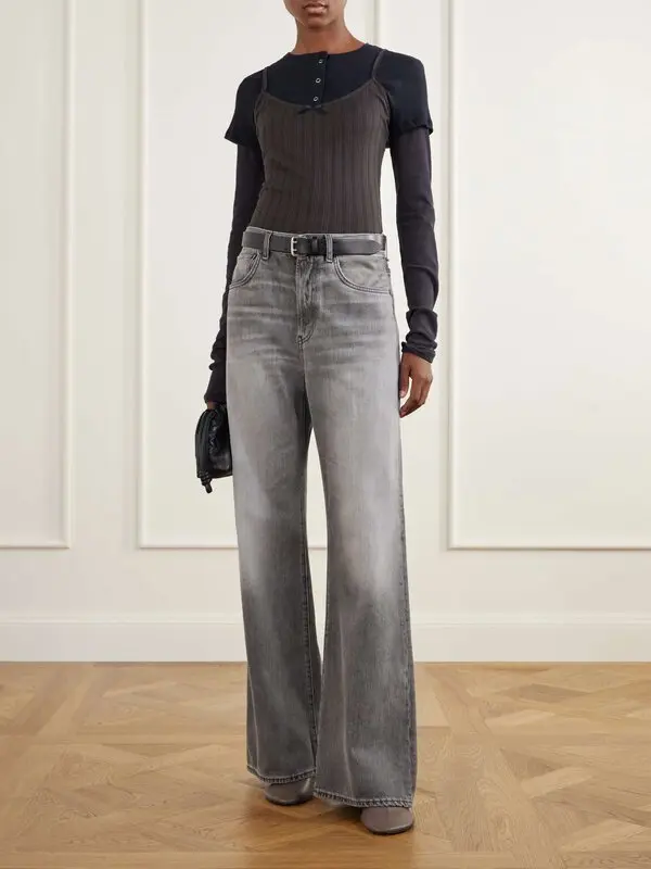 Acne Studios 75 Leather Ankle Boots
