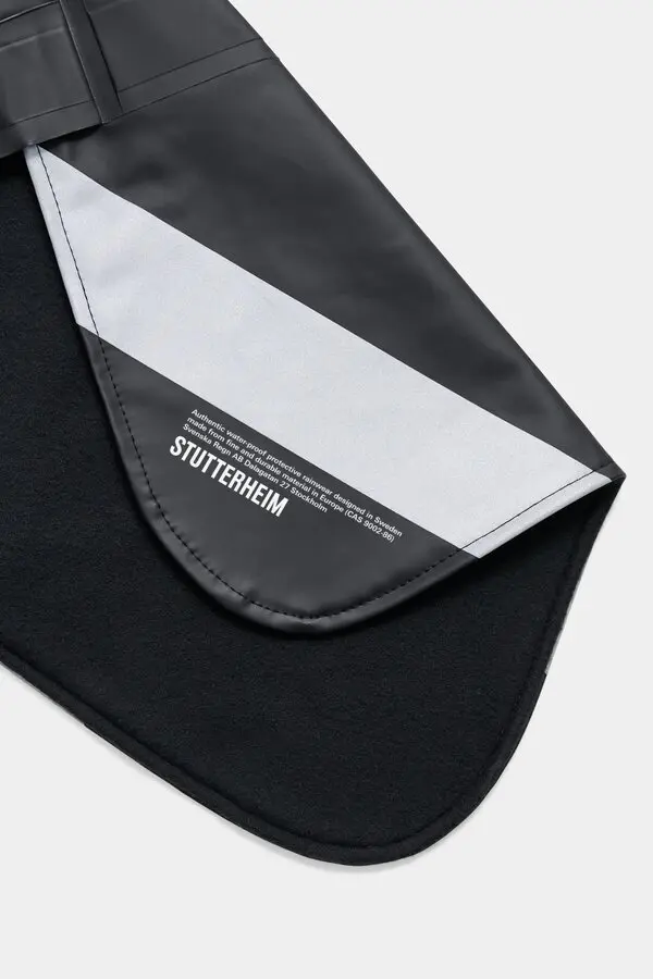 Stutterheim Dog Raincoat - Black