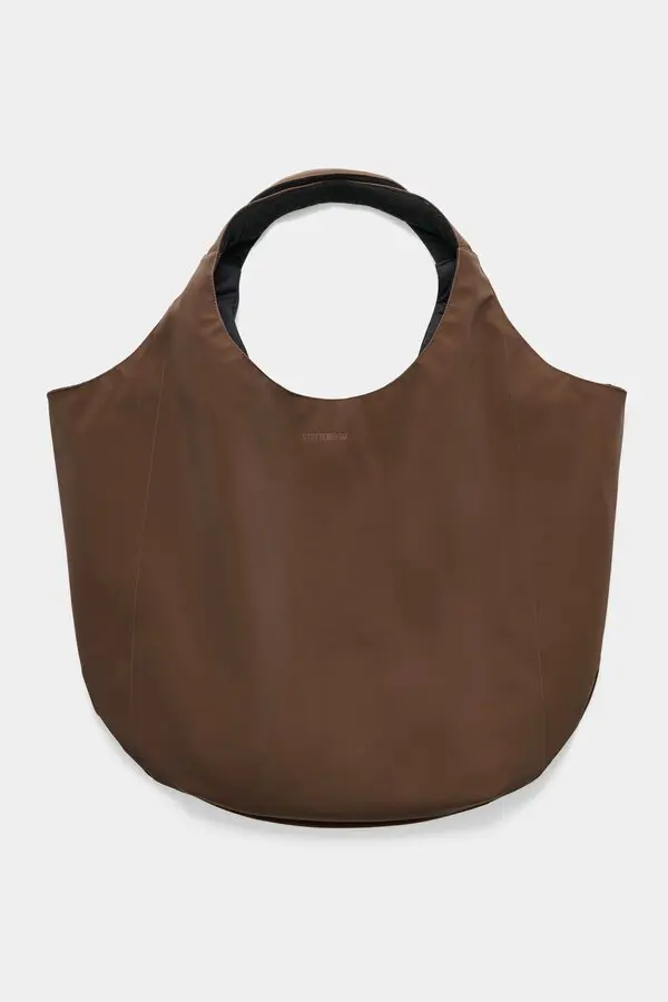 Stutterheim Svea Puffer Bag Matte - Dark Brown