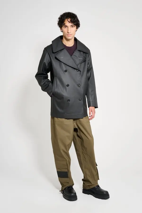 Stutterheim Tranholmen Double Breasted Raincoat