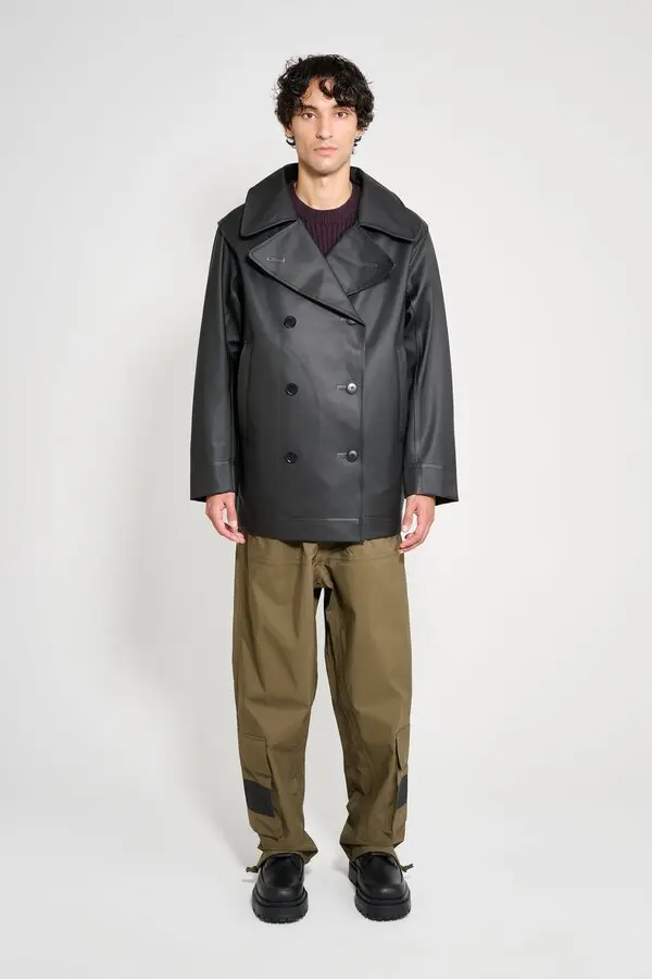 Stutterheim Tranholmen Double Breasted Raincoat