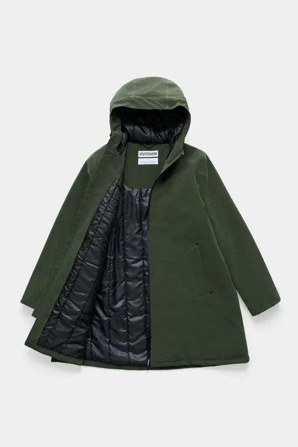 Stutterheim Mosebacke Matte Winter Coat