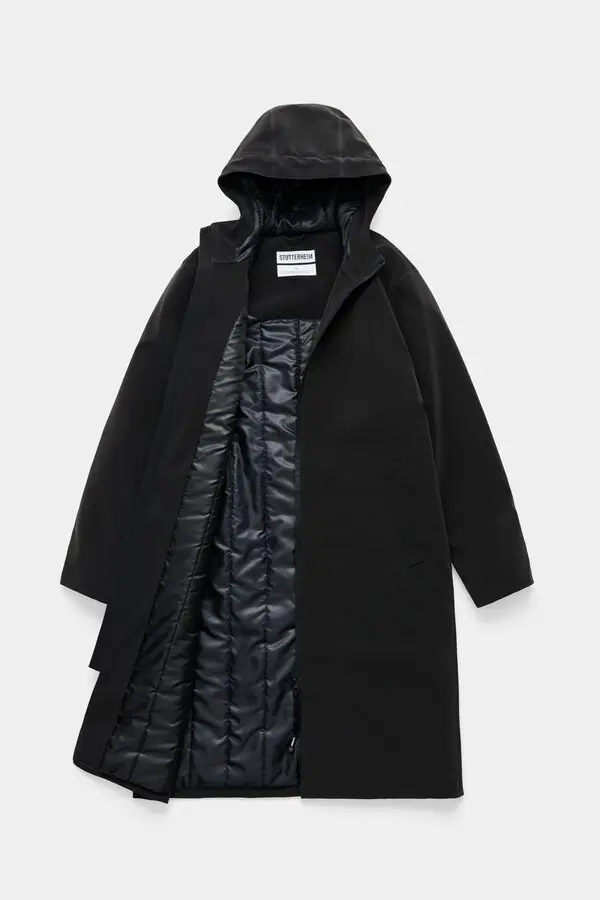 Stutterheim Stockholm Long Matte Winter Coat