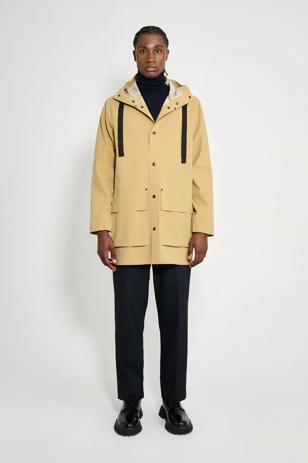 Stutterheim Stockholm 15 Raincoat - Sand