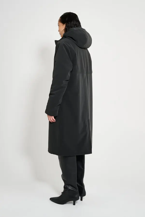Stutterheim Stockholm Long Matte Winter Coat