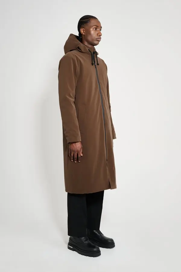 Stutterheim Stockholm Long Matte Winter Coat