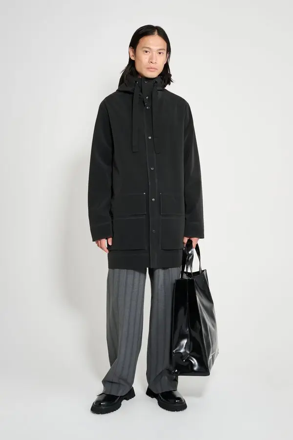 Stutterheim Stockholm 15 Raincoat - Black