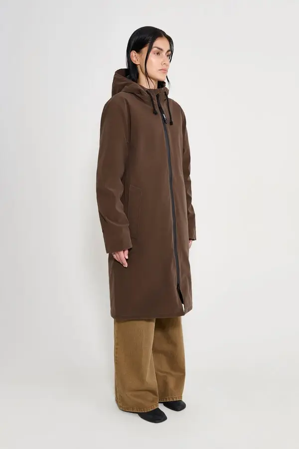 Stutterheim Stockholm Long Matte Winter Coat