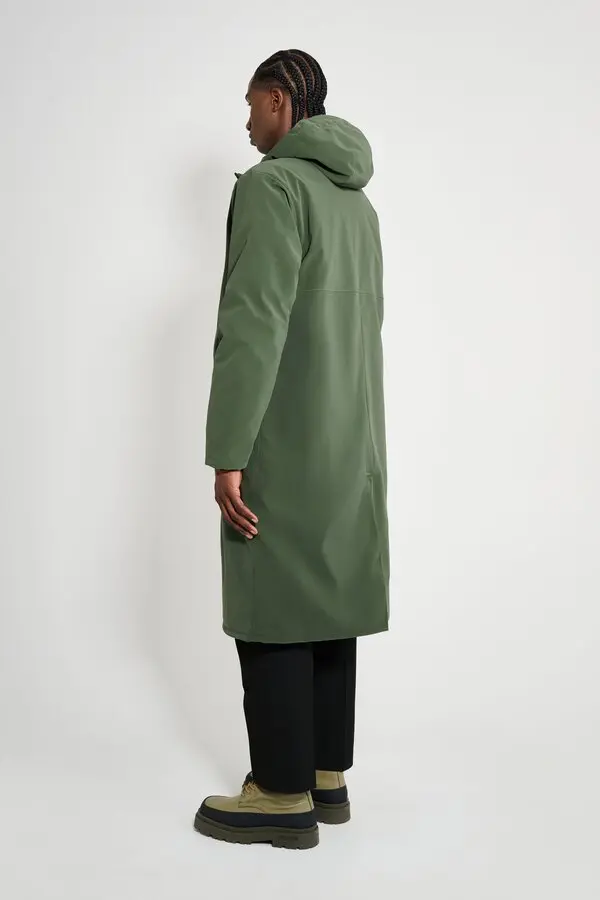 Stutterheim Stockholm Long Matte Winter Coat