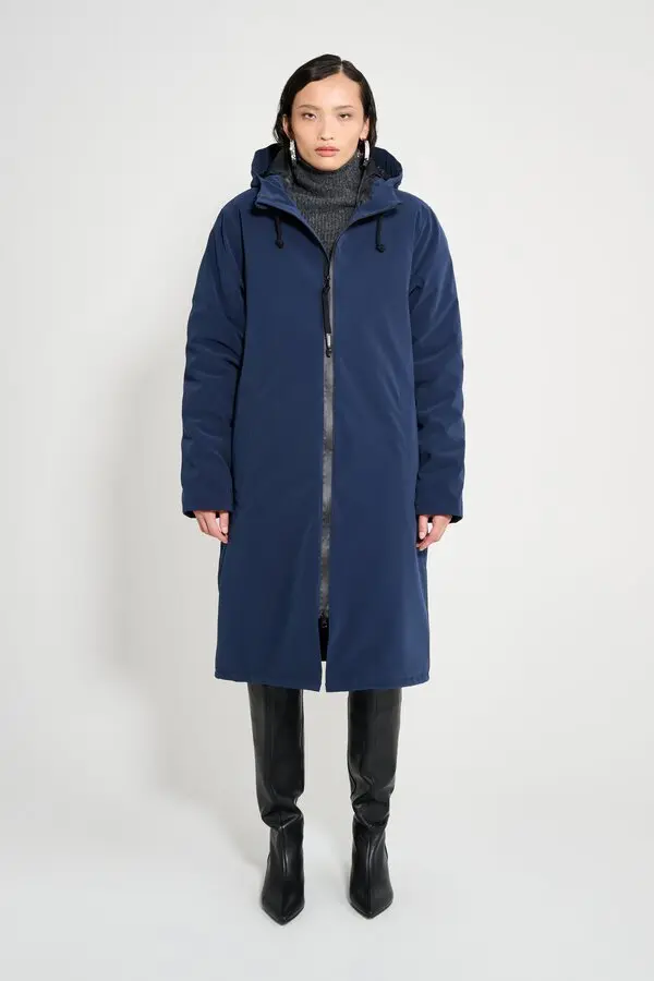 Stutterheim Stockholm Long Matte Winter Coat