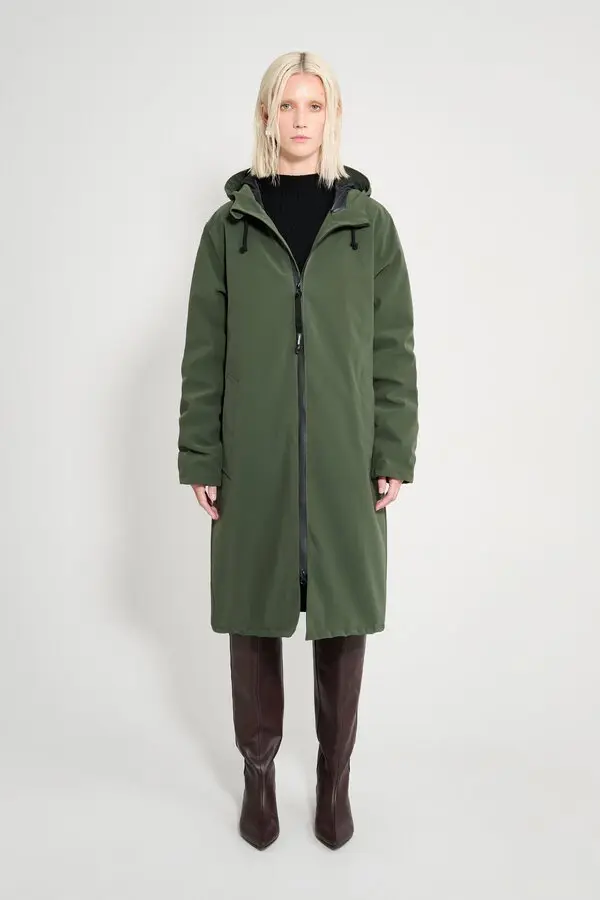 Stutterheim Stockholm Long Matte Winter Coat