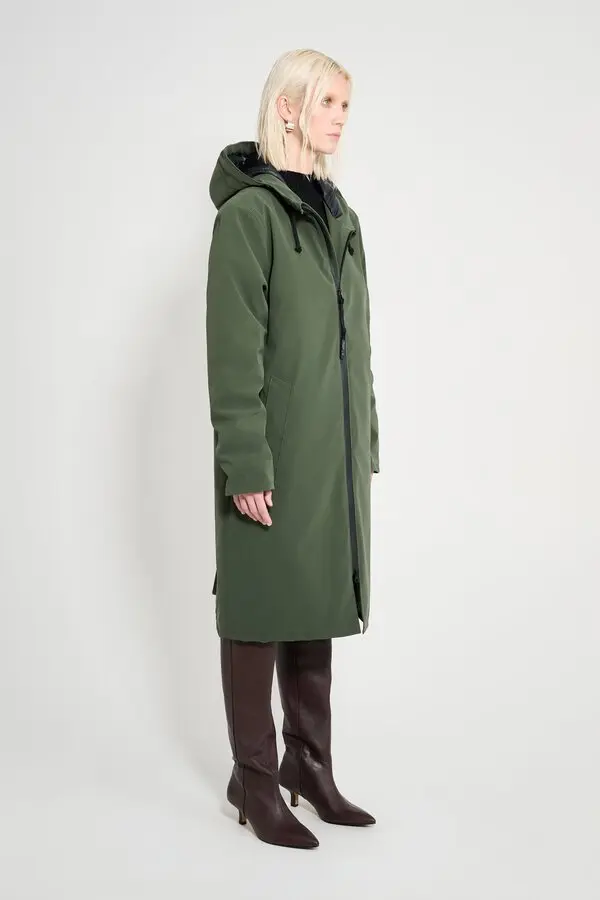 Stutterheim Stockholm Long Matte Winter Coat