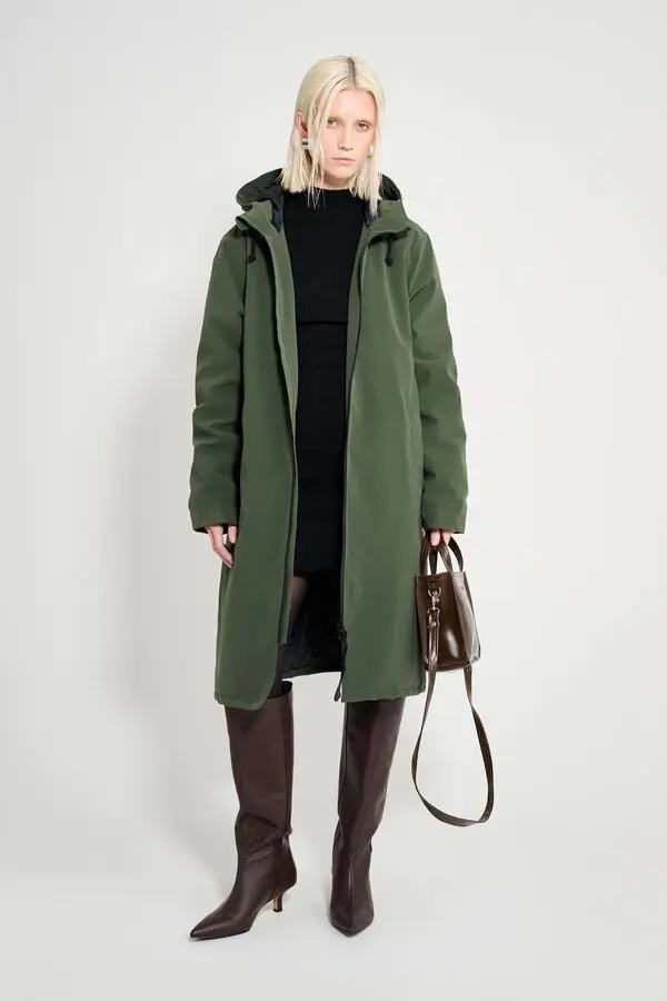 Stutterheim Stockholm Long Matte Winter Coat