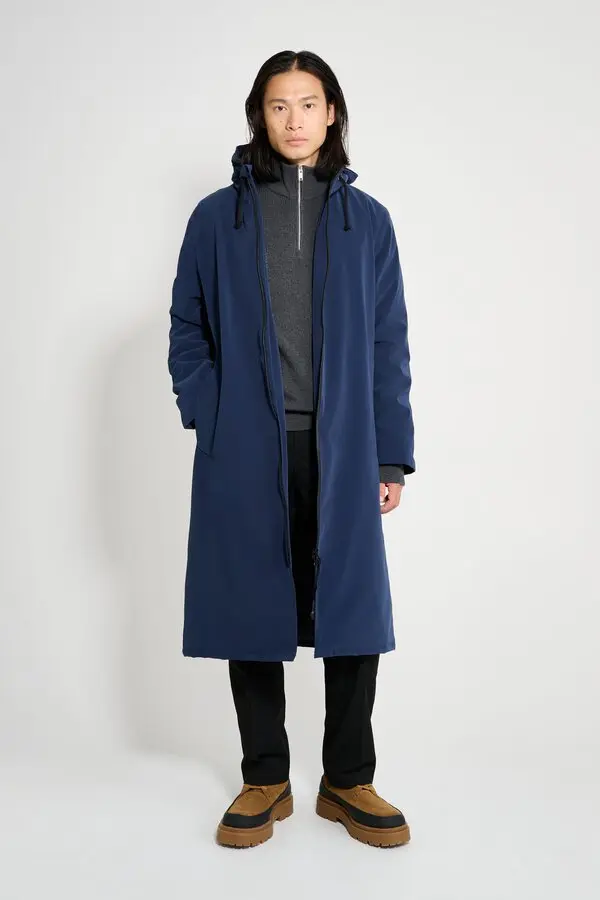 Stutterheim Stockholm Long Matte Winter Coat