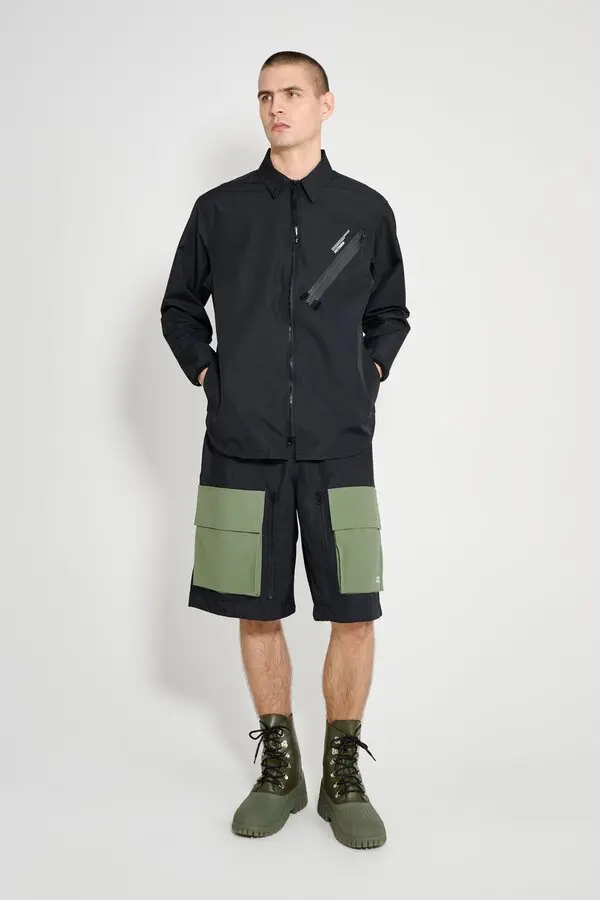 Stutterheim Humlan Overshirt - Black