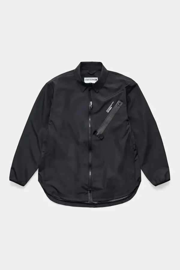 Stutterheim Humlan Overshirt - Black