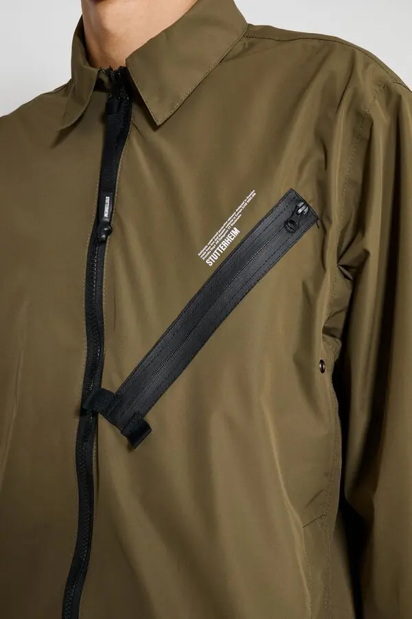 Stutterheim Humlan Overshirt - Green