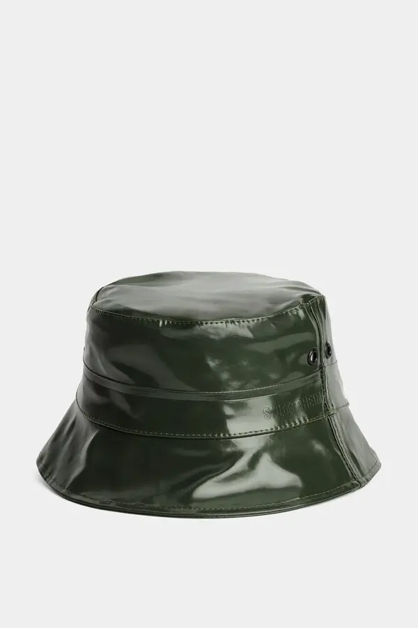 Stutterheim Beckholmen Opal Bucket Hat - Green