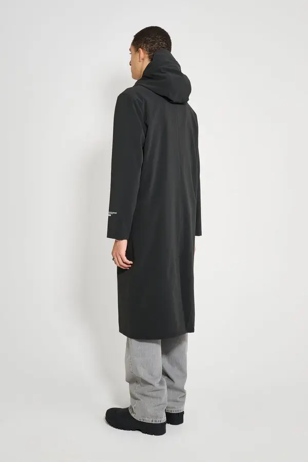Stutterheim Stockholm Long Patch Raincoat