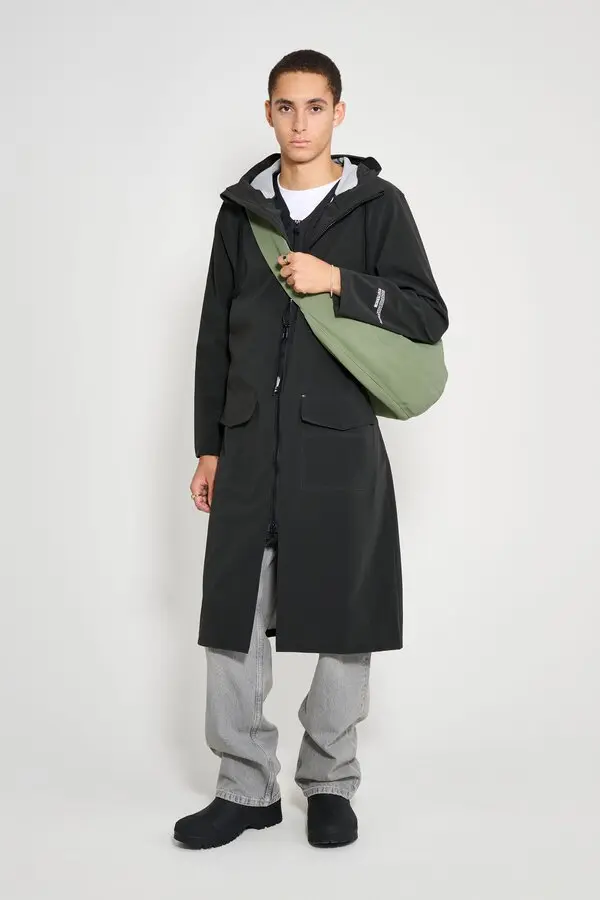 Stutterheim Stockholm Long Patch Raincoat