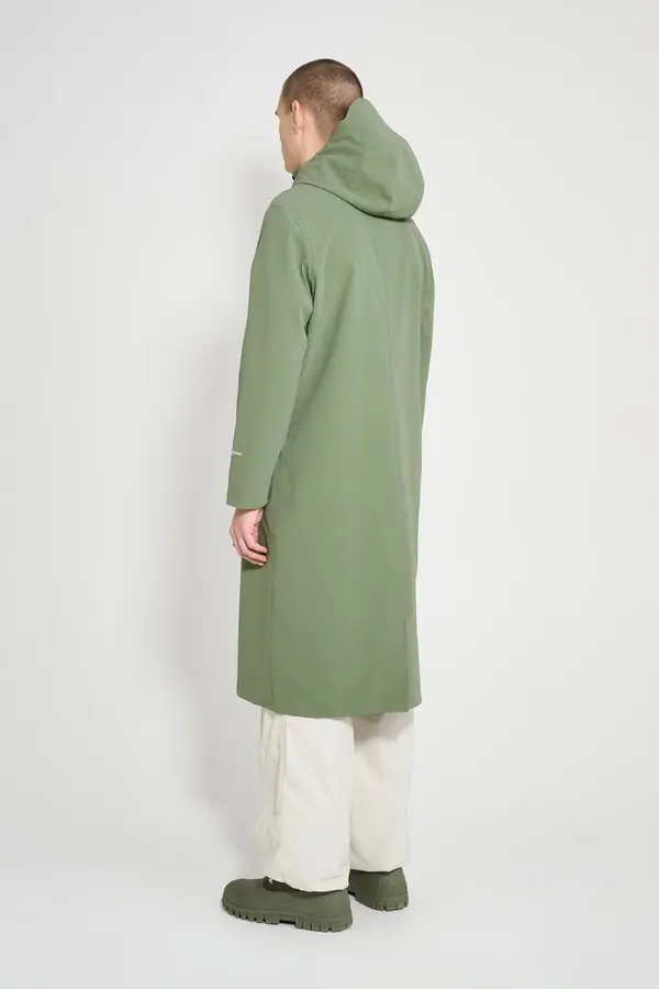Stutterheim Stockholm Long Patch Raincoat