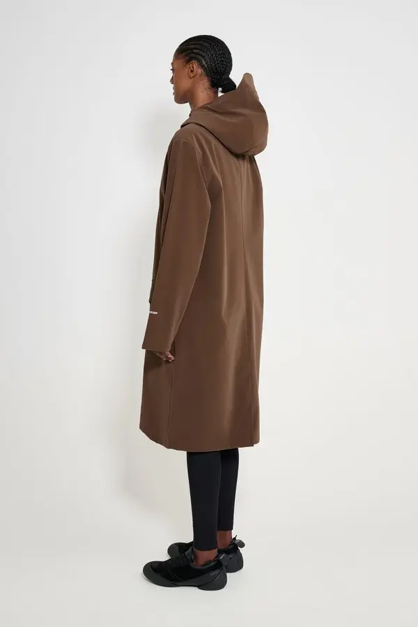 Stutterheim Stockholm Long Patch Raincoat